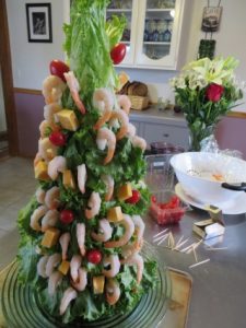 Shrimp Appetizer Christmas Tree